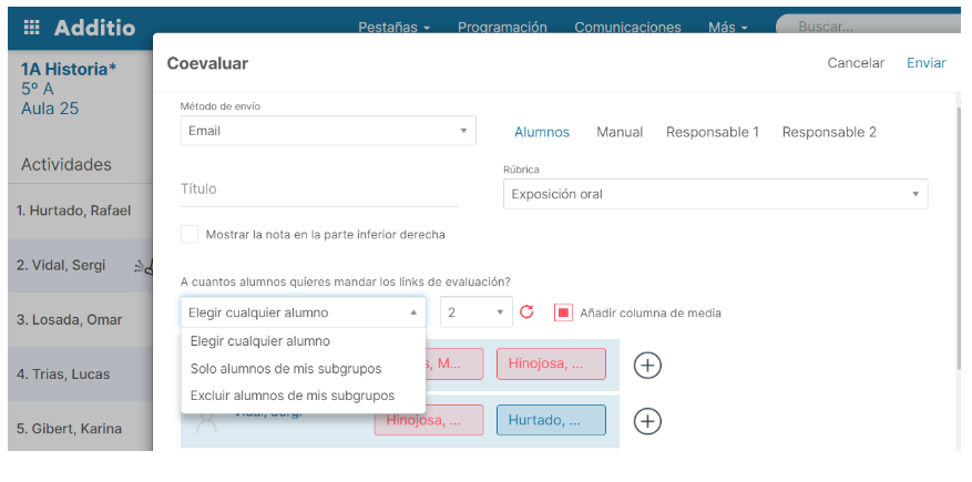 Creación de rúbricas y exploración de sus posibles aplicaciones